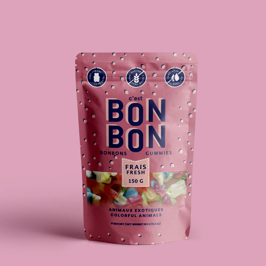 C'EST BON BON- Colourful Animals – The Community General Store