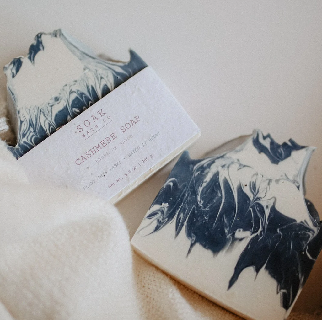 SOAK BATH CO-Cashmere Soap – The Community General Store